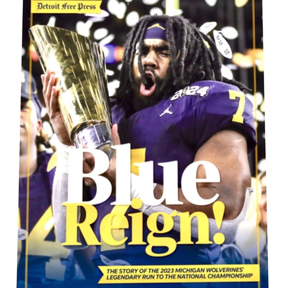 Detroit Free Press | Accessories | 223 Michigan Wolverines National ...